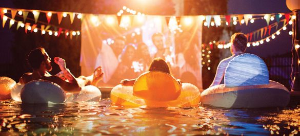 Pool Movie Nights At Home - Good Life Family Magazine