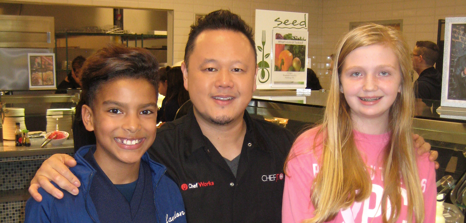 Food Network Chef Promotes Healthy Eating At Schools - Good Life Family ...